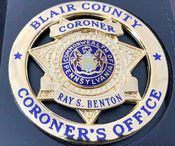 Coroner, deputies receive ID badges | News, Sports, Jobs - Altoona Mirror